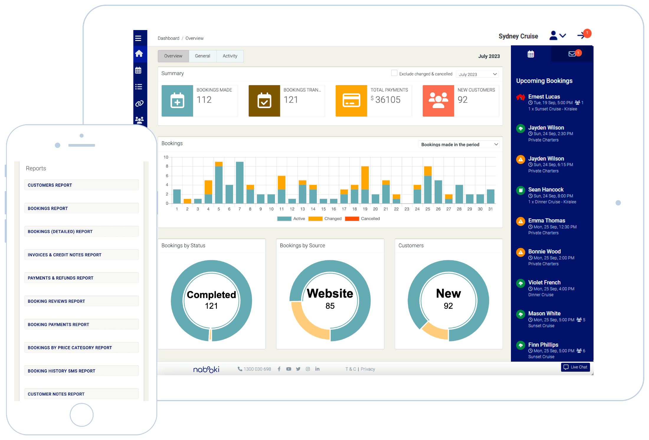 Online Tour Booking System | Nabooki